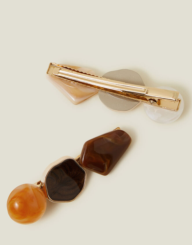 2-Pack Mixed Stone Hair Clips | Hair Accessories | Accessorize UK