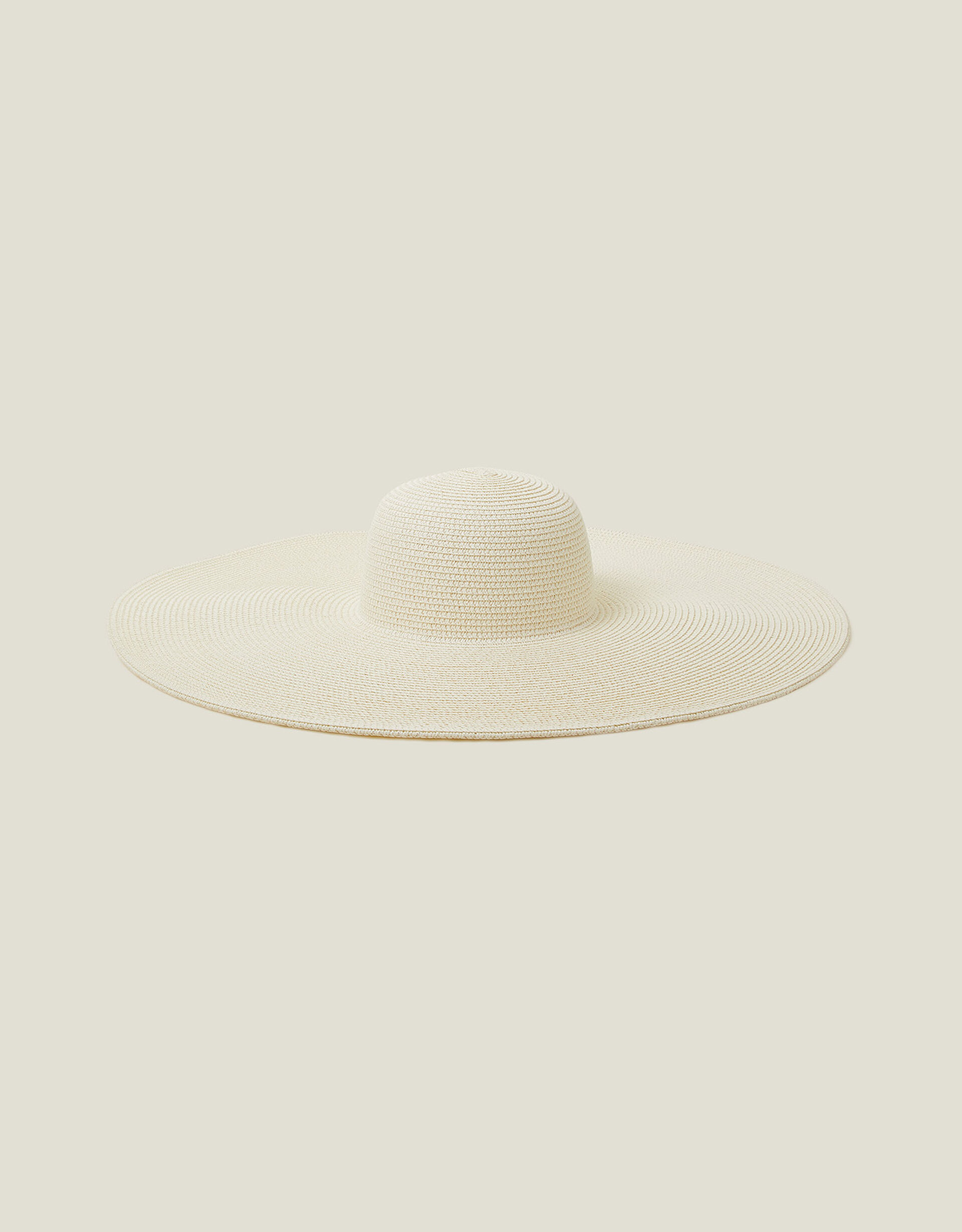Extra Large Floppy Hat White | Shop All | Accessorize UK