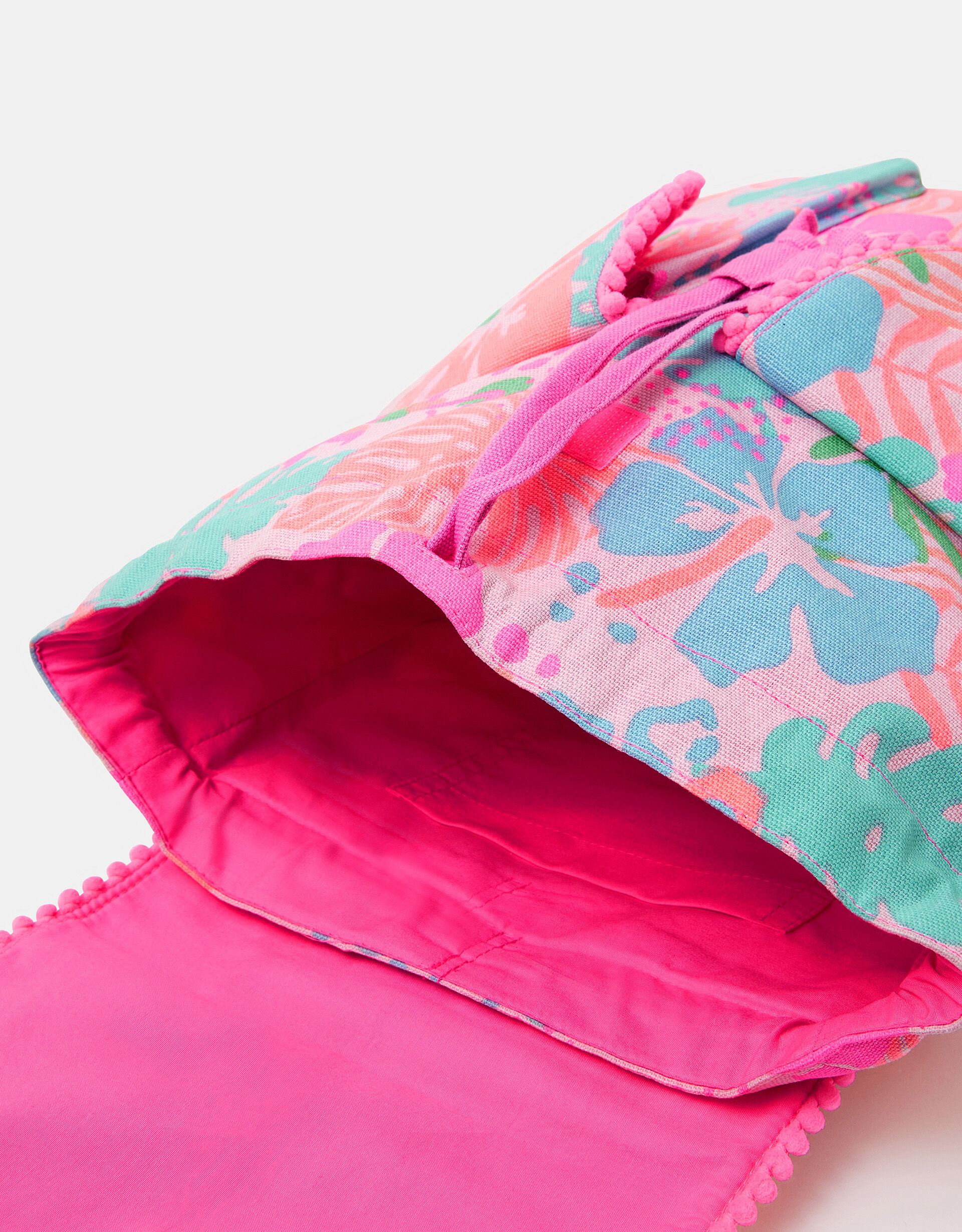 Girls Tropical Print Canvas Backpack | Bags | Accessorize Global