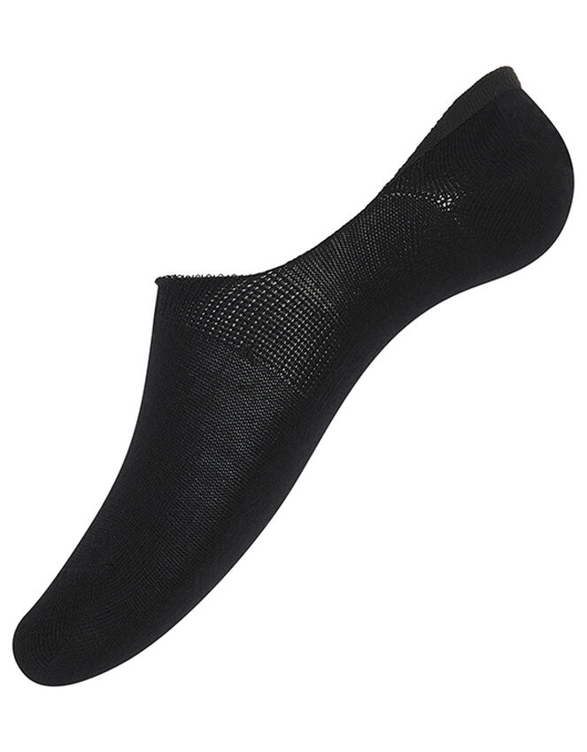 3pk Basic Bamboo Footsie Socks Black | Socks & Tights | Accessorize Global