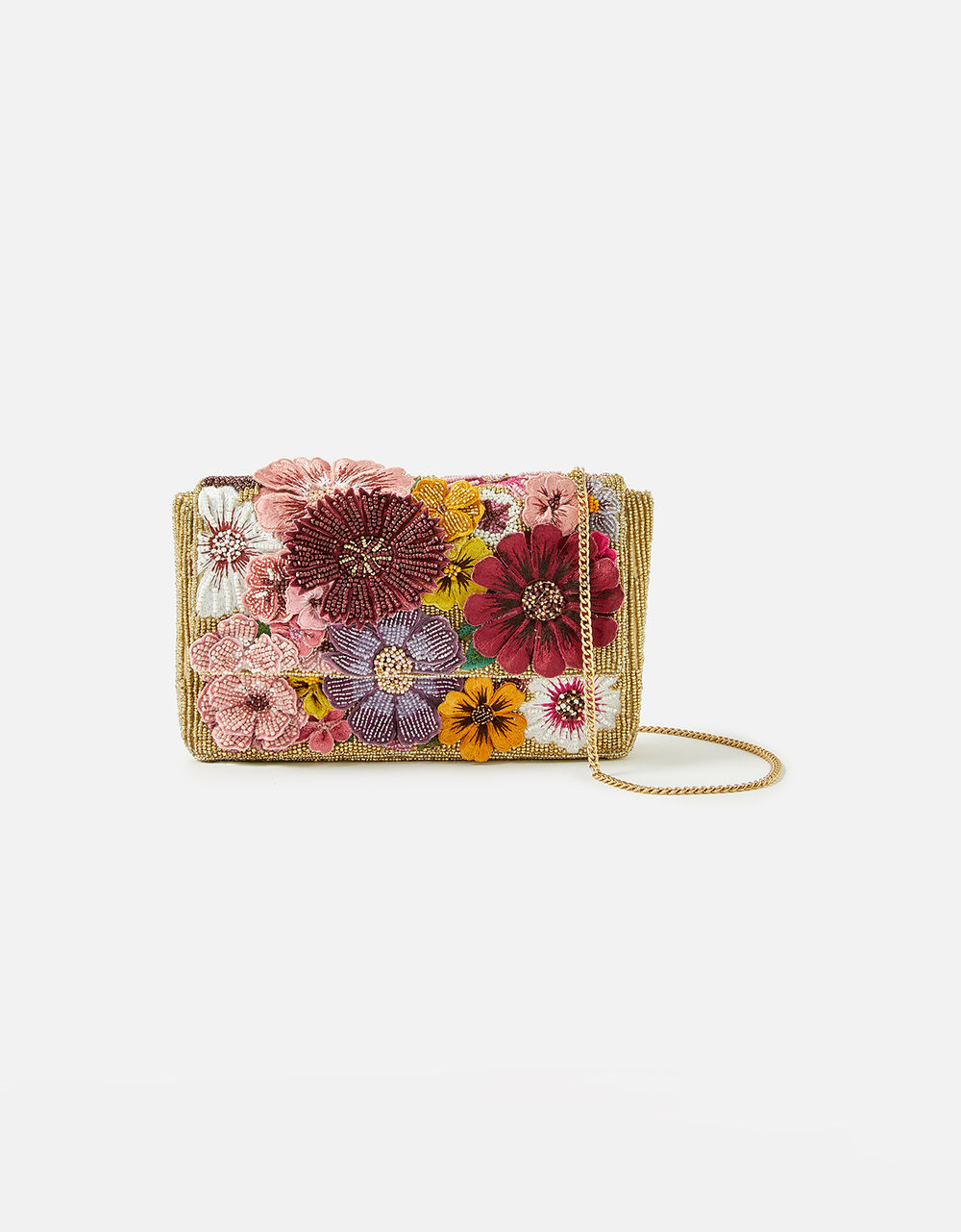 3D Floral Clutch Bag | Clutch bags | Accessorize UK