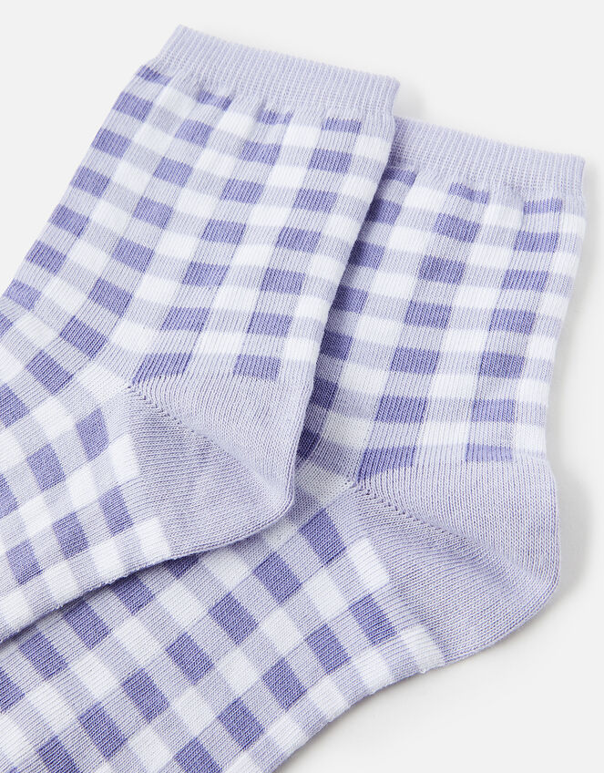 Gingham Ankle Socks | Socks & Tights | Accessorize Global