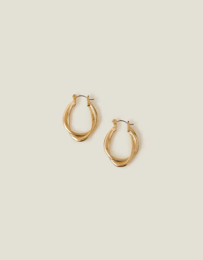 Interlocked Hoop Earrings | Hoops | Accessorize Global