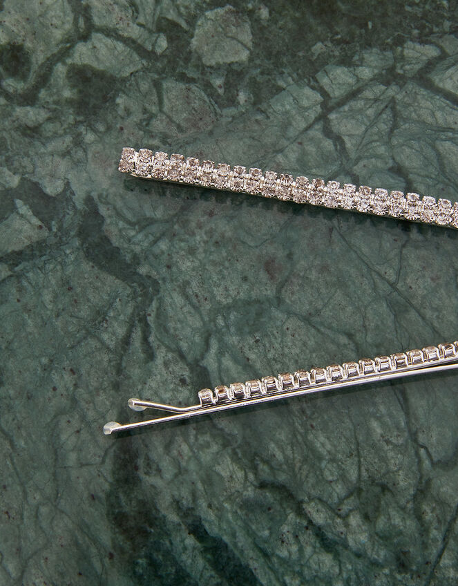 Sparkle Diamante Hair Slides Set of Two | Hair clips | Accessorize UK