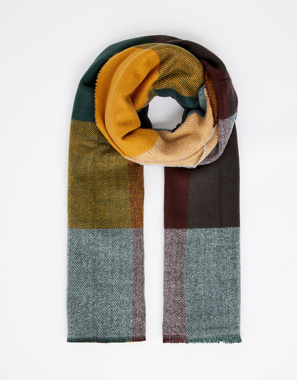Large Check Blanket Scarf | Blanket scarves | Accessorize UK