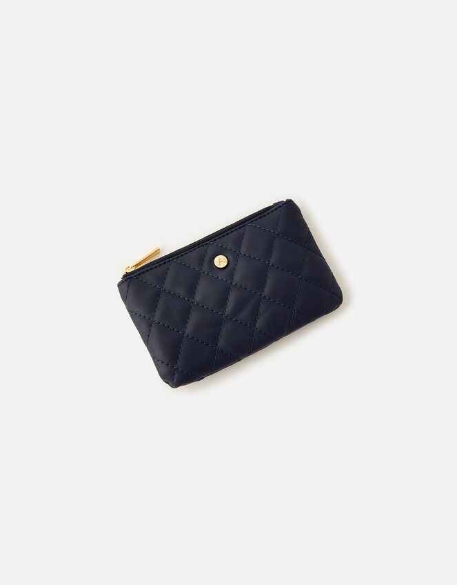 Quilted Coin Purse Blue | Purses & Wallets | Accessorize Global