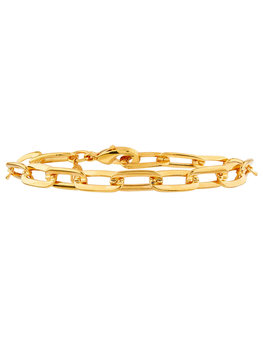 Large Link Gold-Plated Bracelet | Z for Accessorize | Accessorize UK
