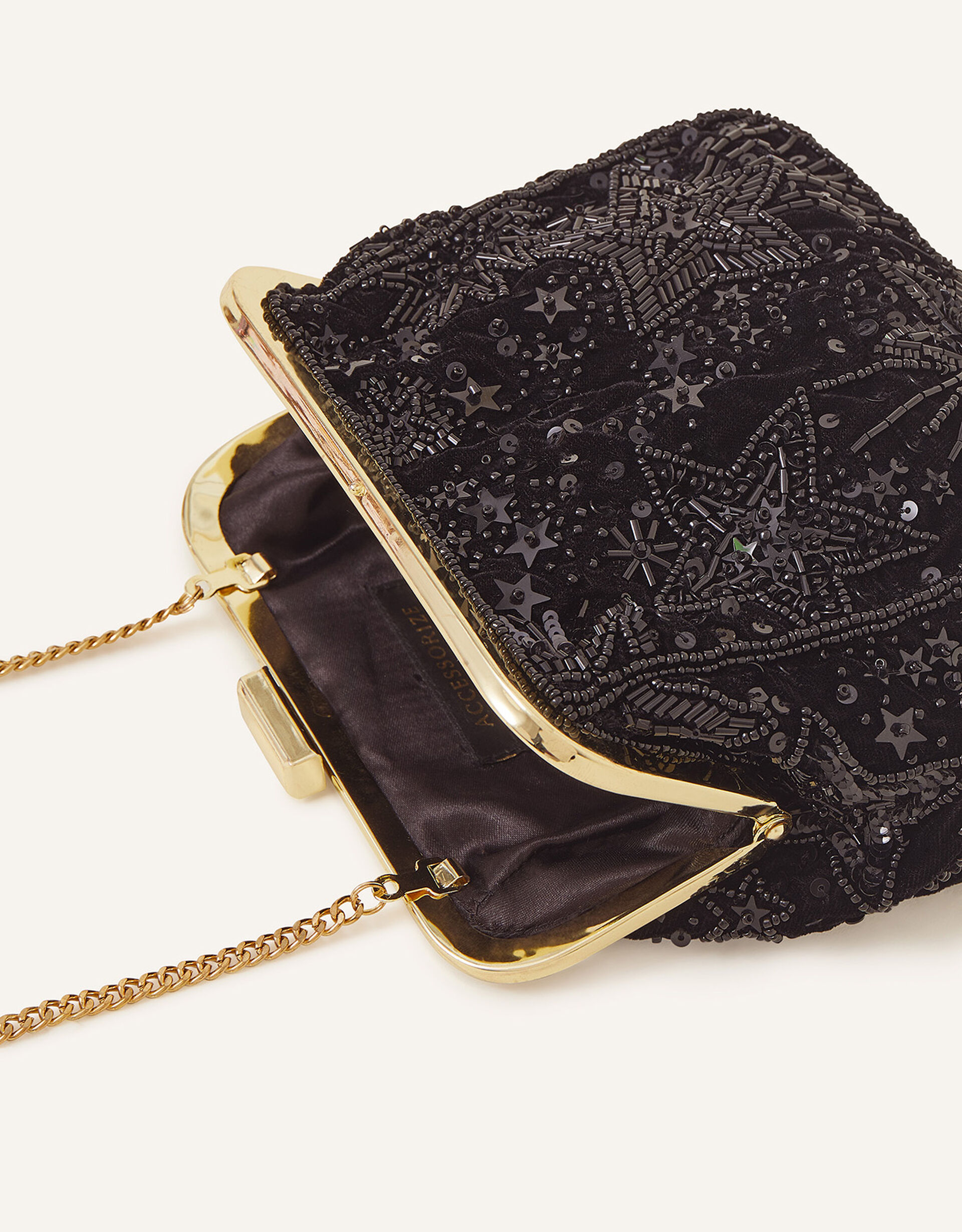 Star Embellished Clip Frame Bag | Shop All | Accessorize UK