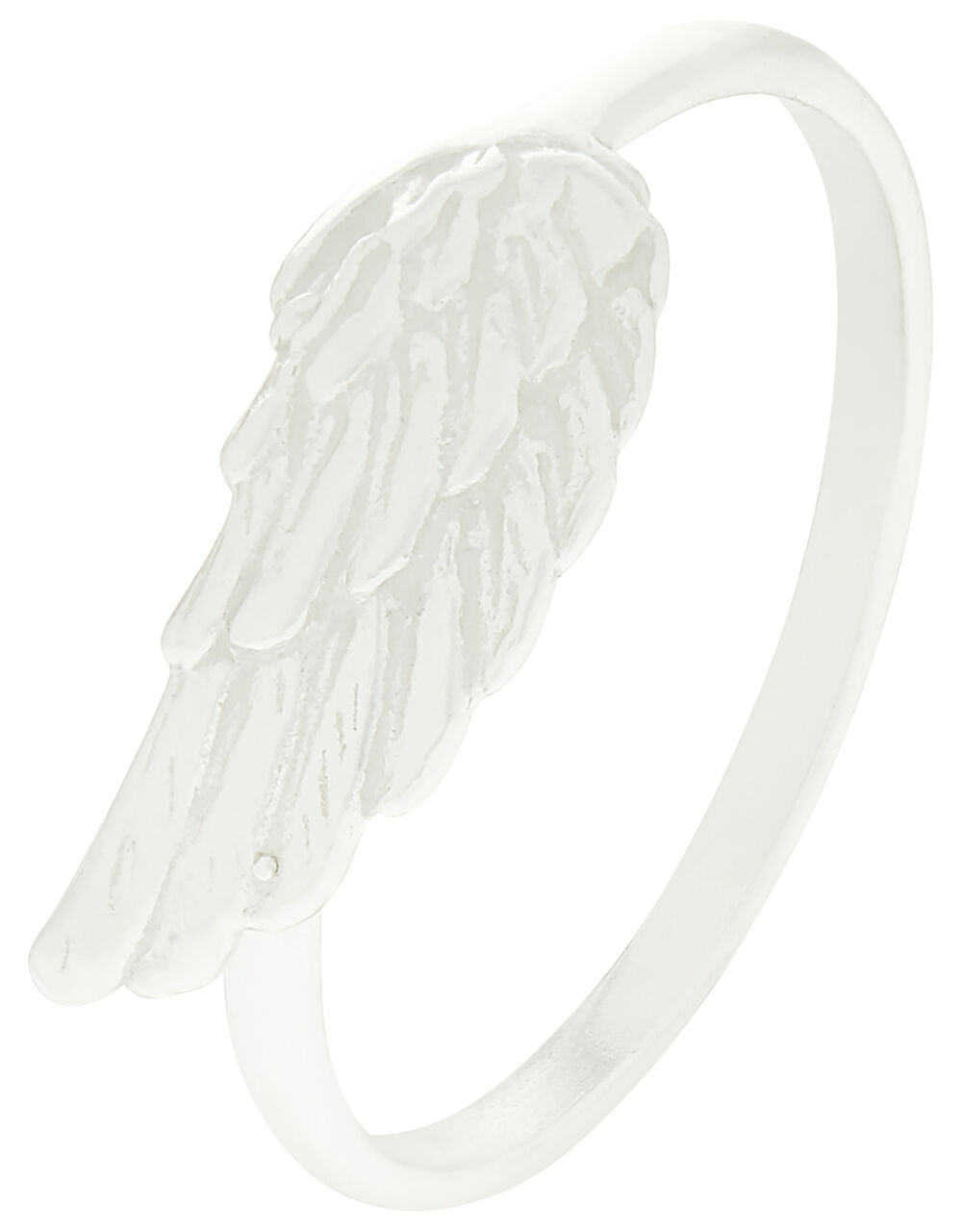 Sterling Silver Angel Wing Ring Silver | Sterling silver | Accessorize ...