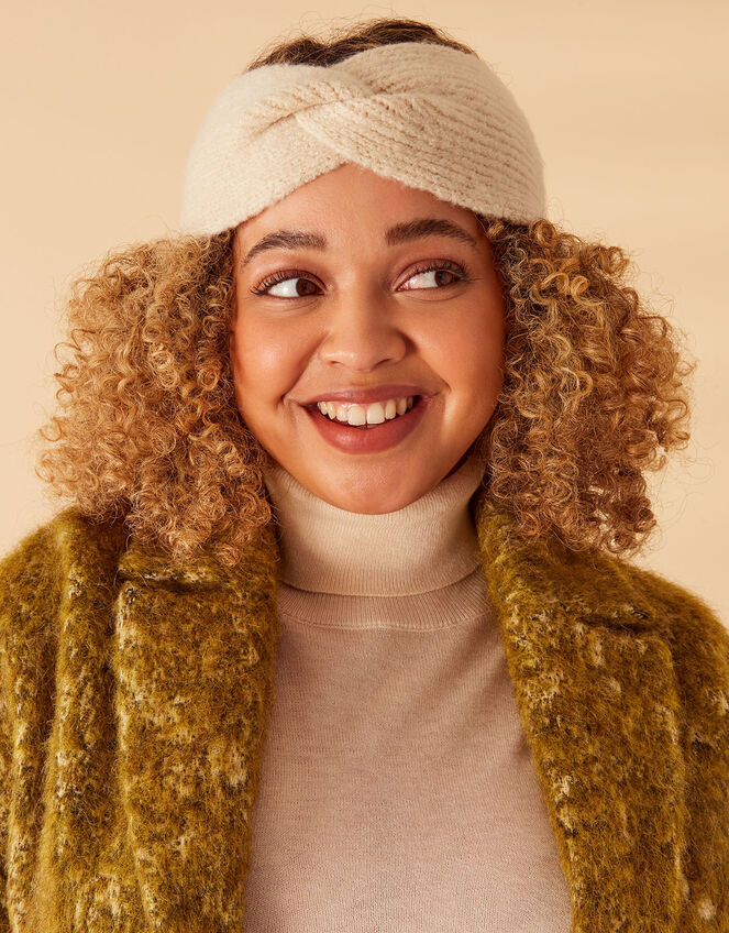 Soft Knit Bando Natural Hats Accessorize Global