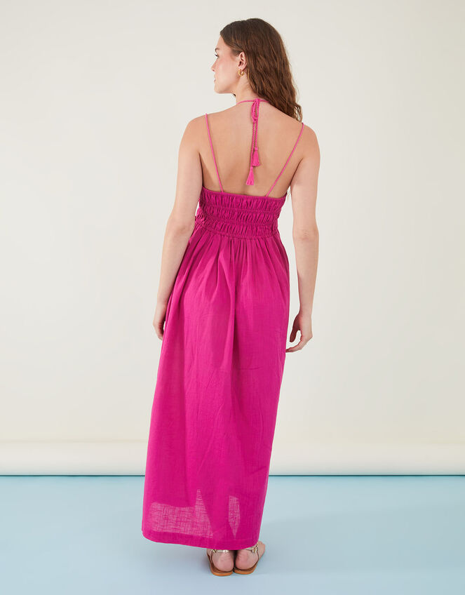 Plain Strappy Sundress Pink | Beach holiday dresses | Accessorize UK