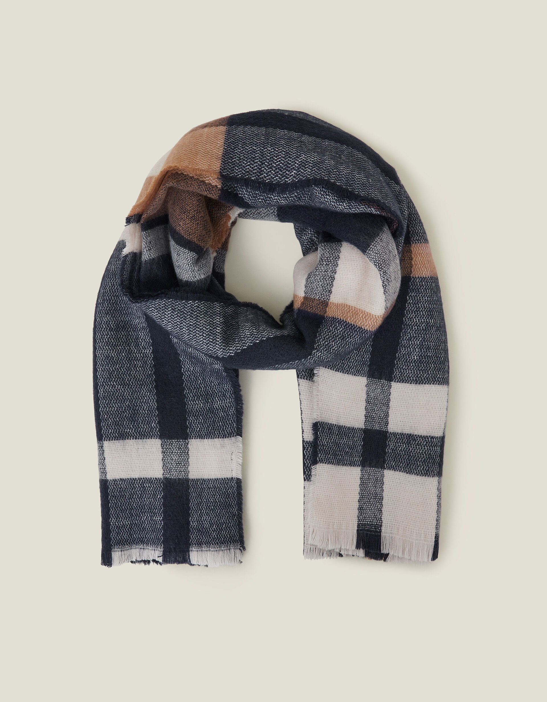 Check Blanket Scarf | Blanket scarves | Accessorize UK