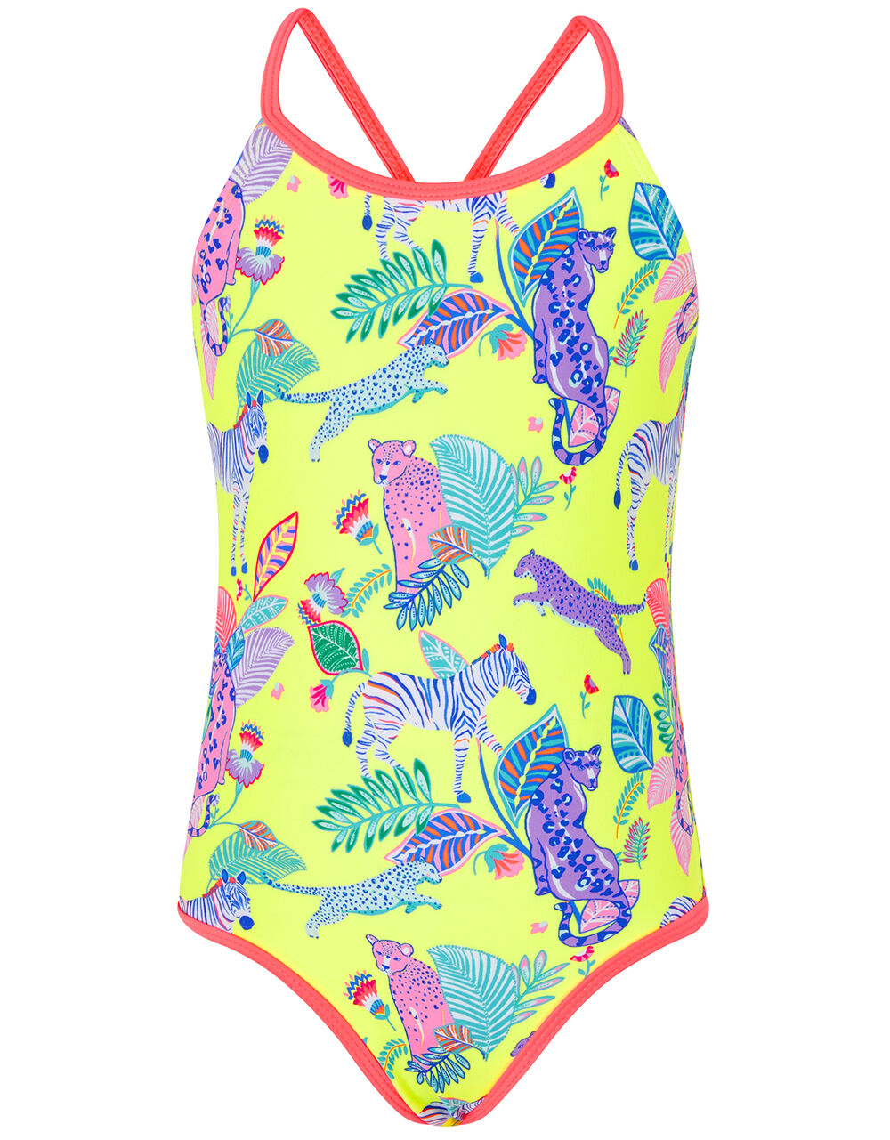 Wild Jungle Printed Swimsuit with Recycled Polyester Multi | Swimsuits ...