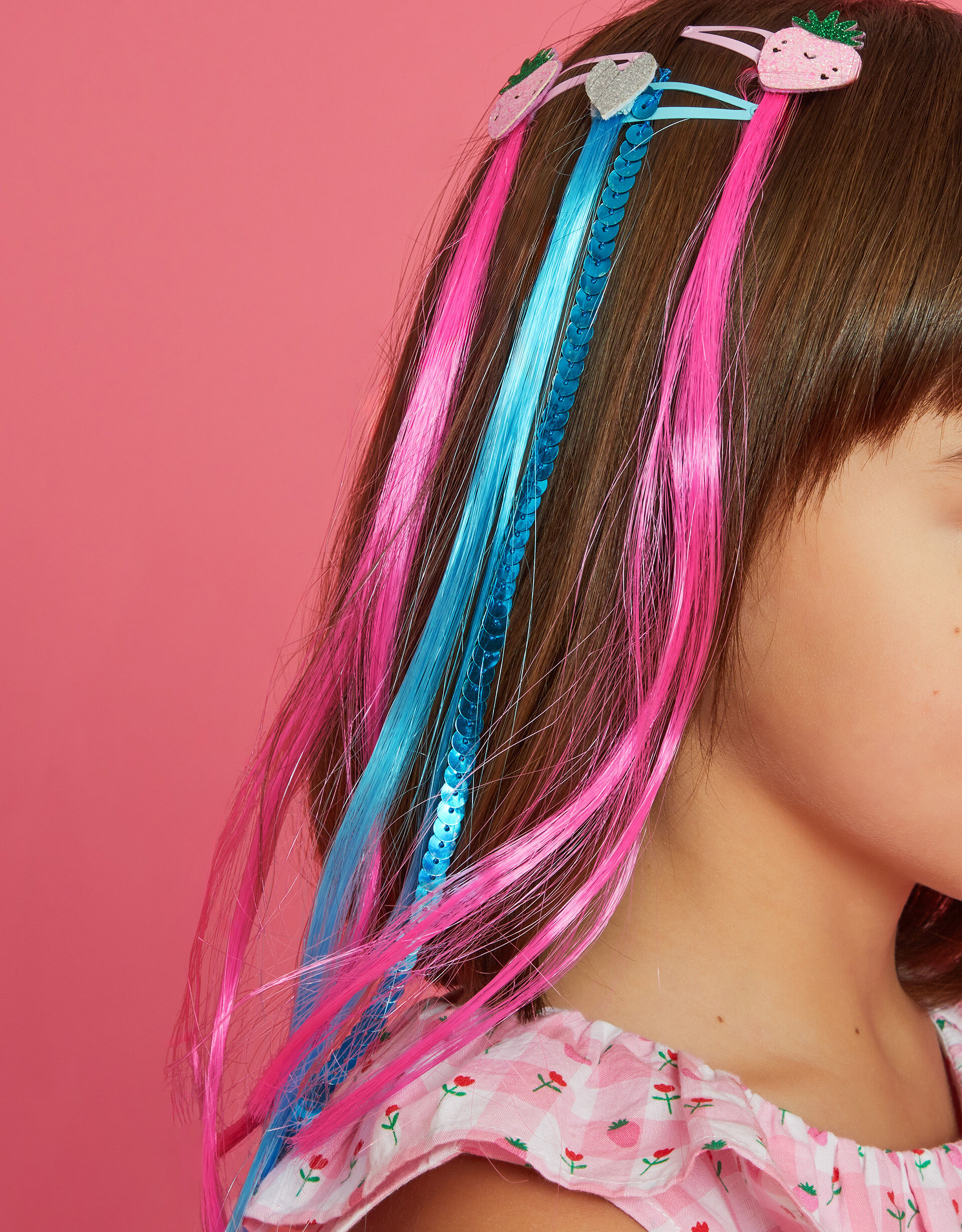 4-Pack Girls Strawberry Faux Hair Clips | Girls accessories ...