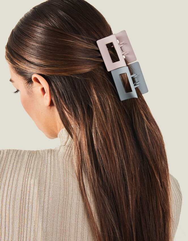 Rectangle Claw Clips 4 Pack | Hair bands & Scrunchies | Accessorize Global