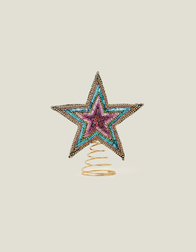 Star Tree Topper Multi | Christmas Decorations | Accessorize UK