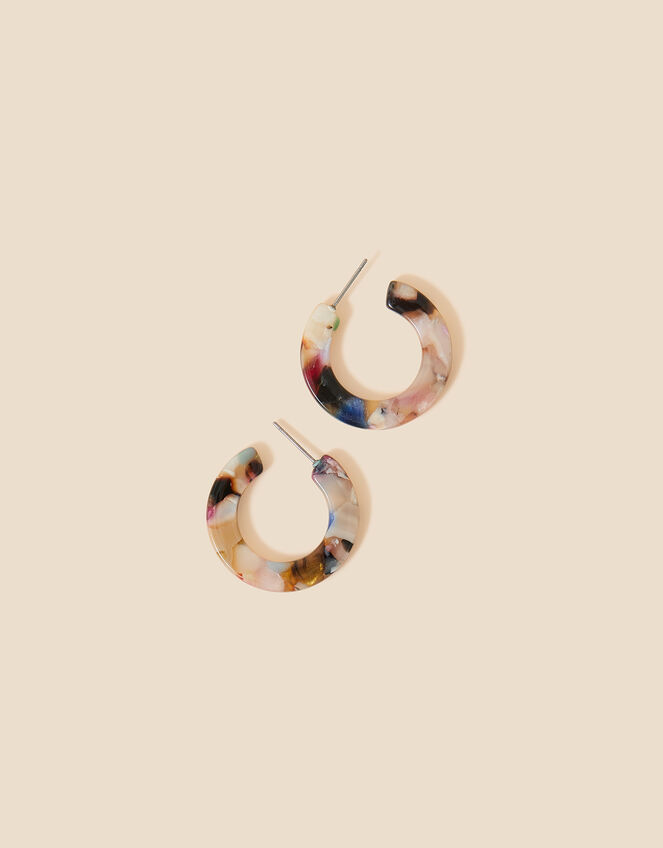 Resin Pastel Chunky Hoops | Hoops | Accessorize Global