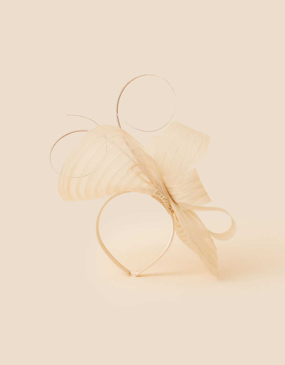 Crin Band Fascinator Natural | Fascinators | Accessorize UK