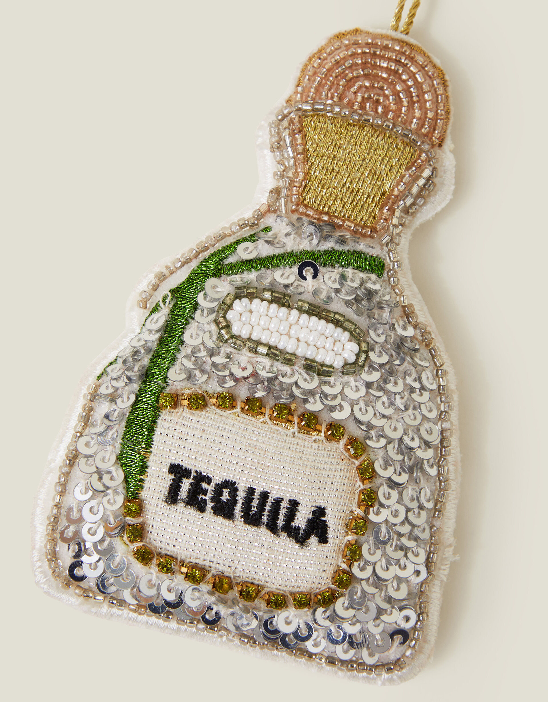 Embellished Tequila Christmas Tree Decoration | Christmas Decorations ...