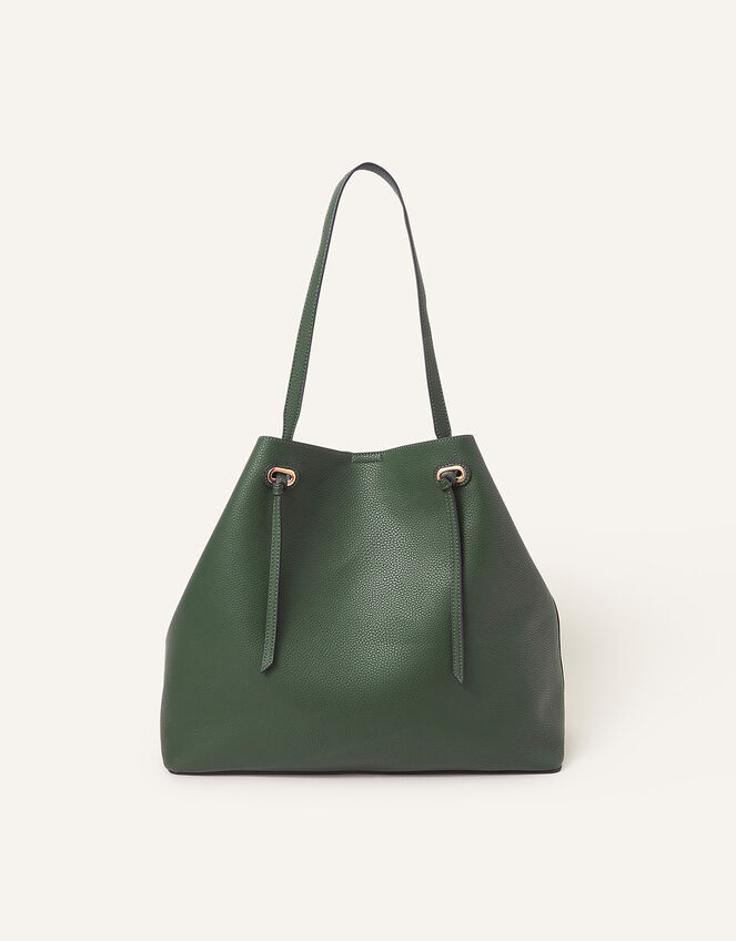 Large Shoulder Bag Green | Shoulder Bags | Accessorize UK