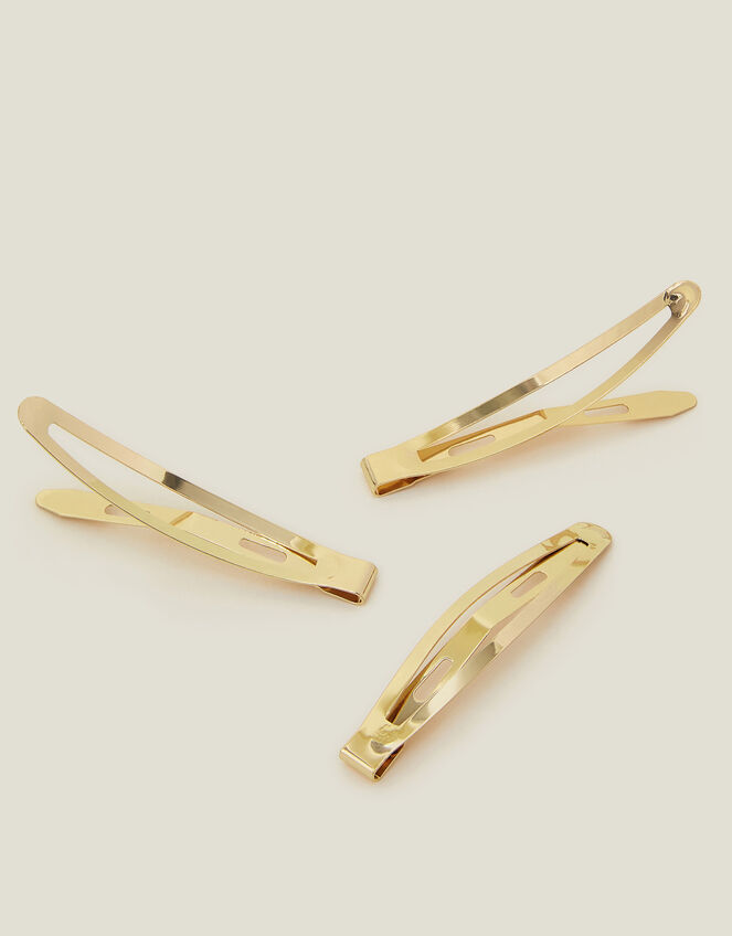 Metal Snap Clips 4 Pack | Hair clips | Accessorize UK