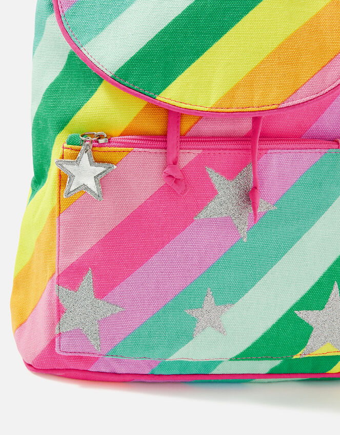Girls Rainbow Stripe Backpack | Girls backpacks | Accessorize Global