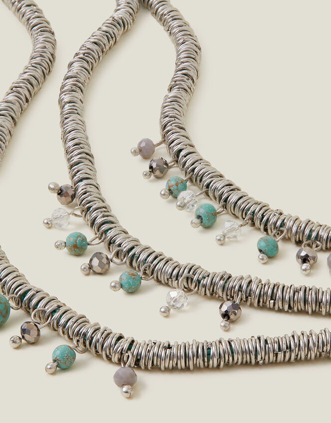 Beaded Multirow Necklace | Necklaces | Accessorize UK