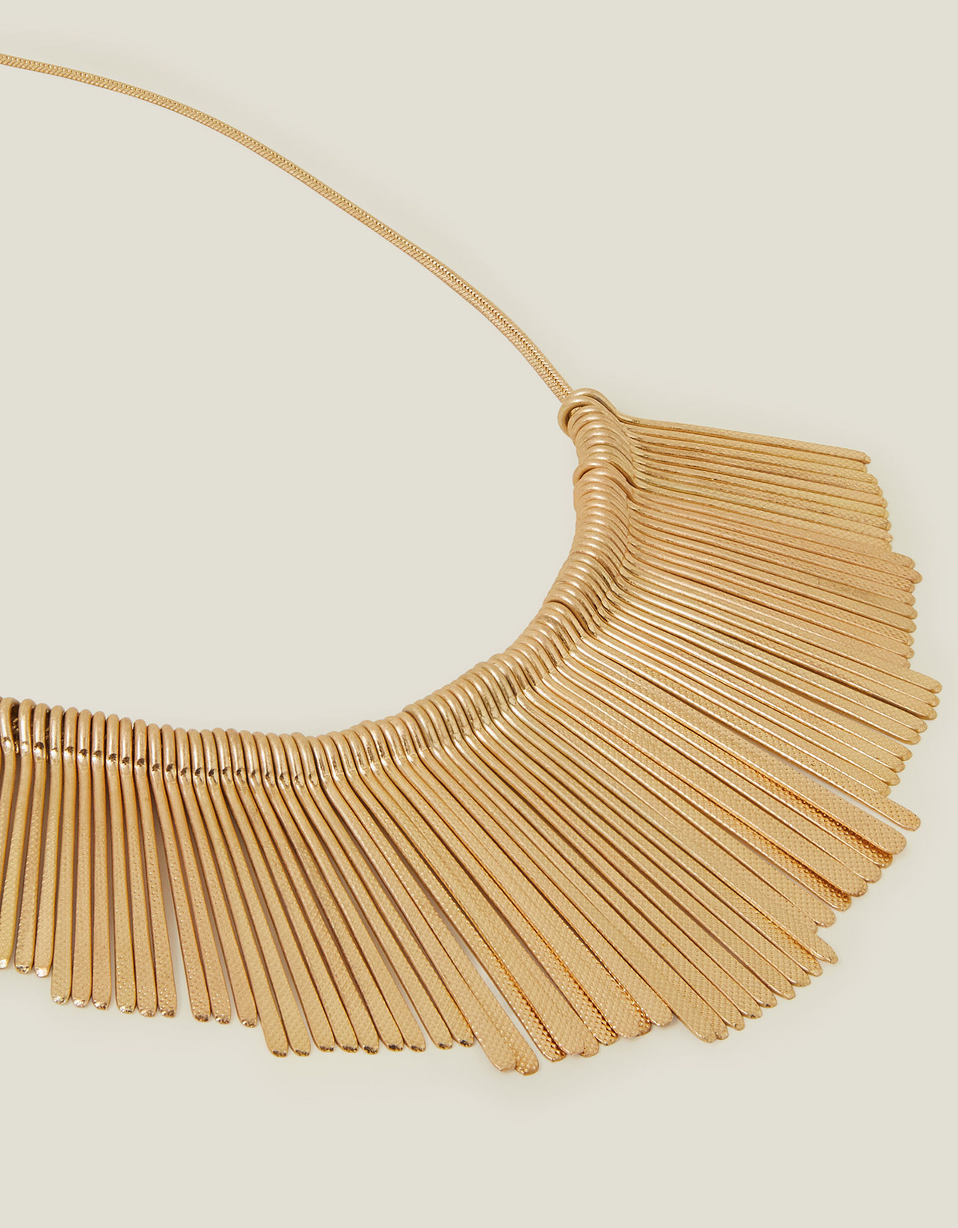 Fine Metal Fan Collar | Necklaces | Accessorize UK