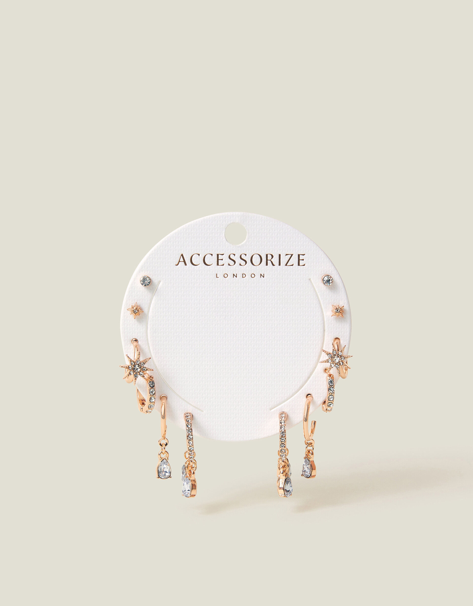 12-Pack Celestial Sparkle Earrings | Stud Earrings | Accessorize Global