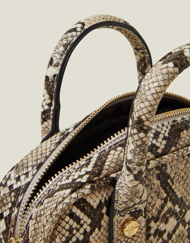 Mini Faux Snakeskin Cross-Body Bag | Crossbody Bags | Accessorize UK