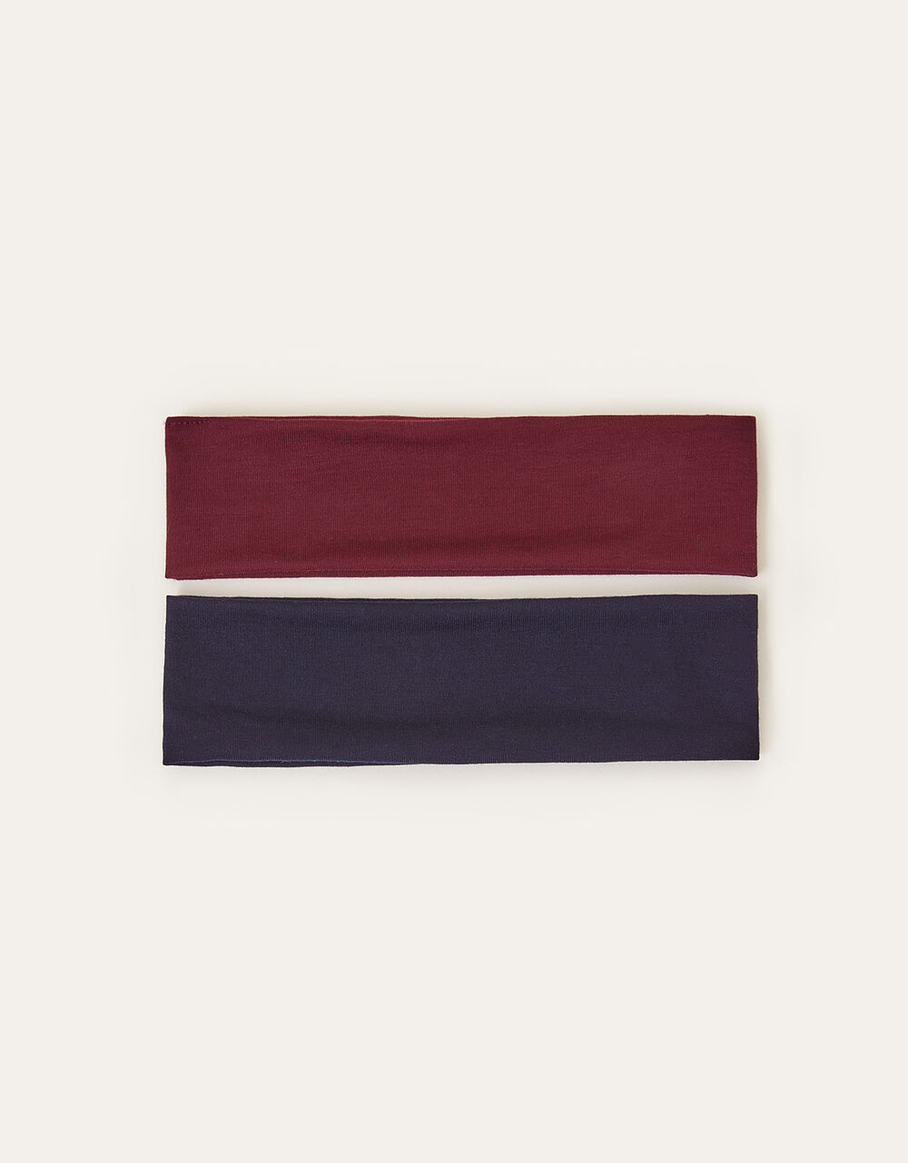 Plain Jersey Bandos Set of Two | Hair bands & Scrunchies | Accessorize UK