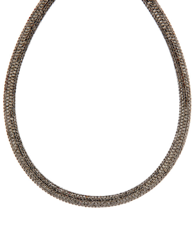 Rhinestone Tube Necklace | Necklaces | Accessorize Global