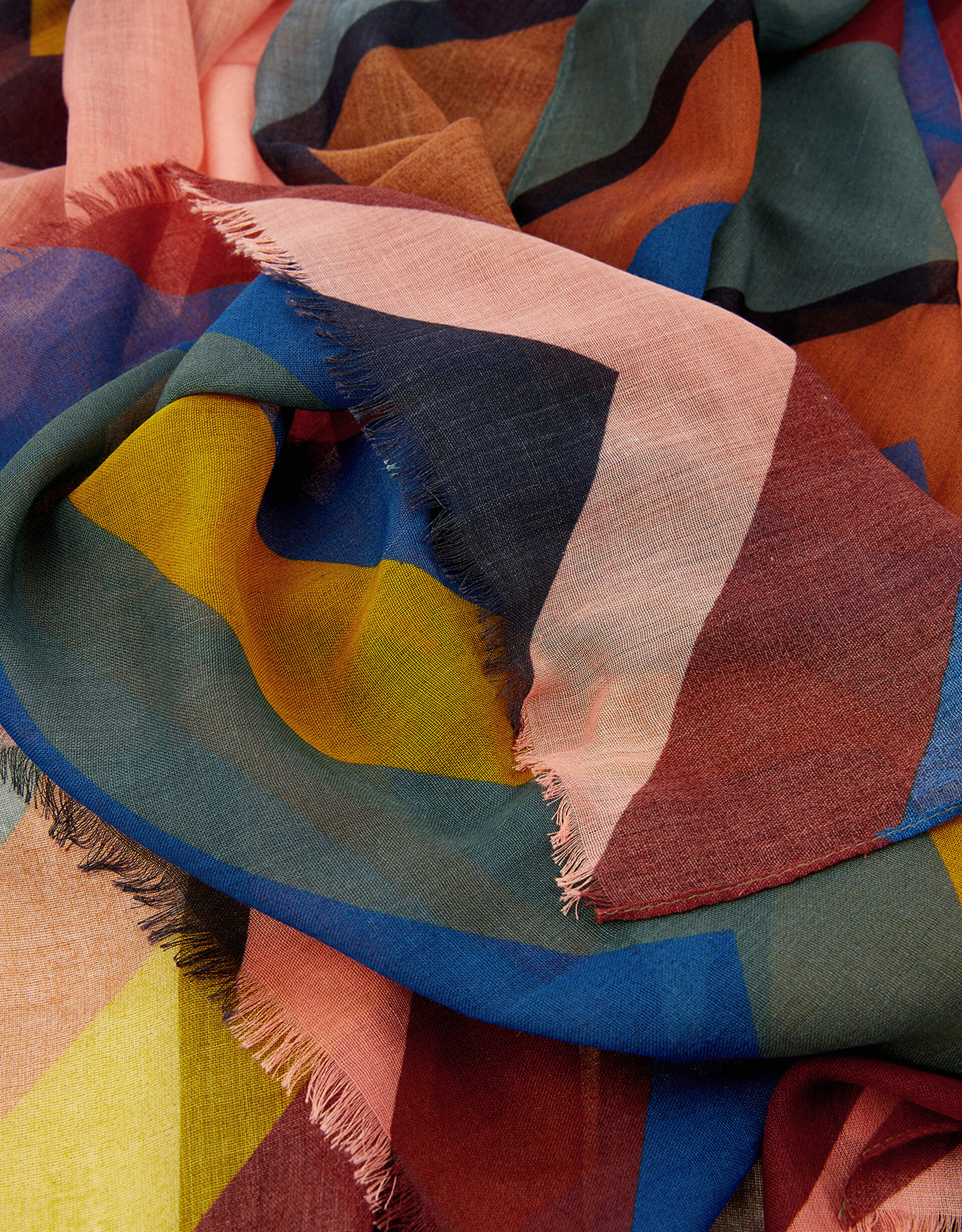Autumn Chevron Scarf | Lightweight scarves | Accessorize UK