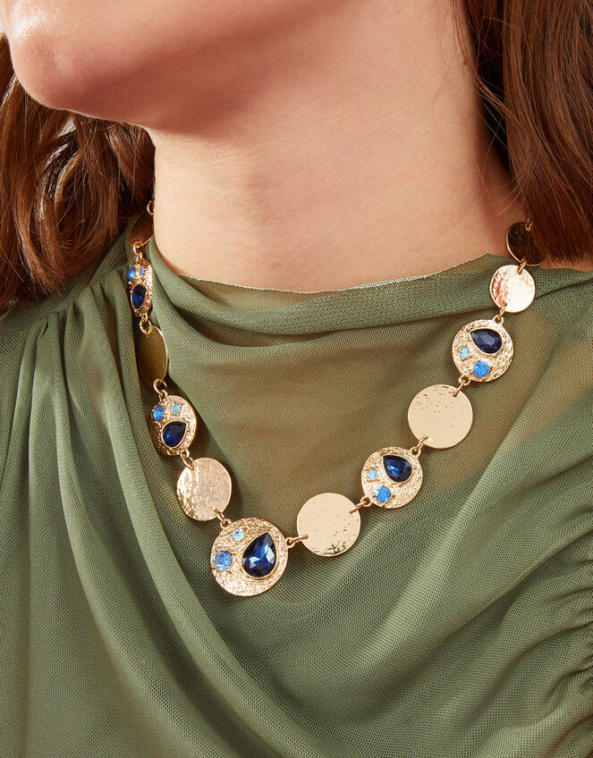 Gem Disc Statement Necklace | Shop All | Accessorize UK