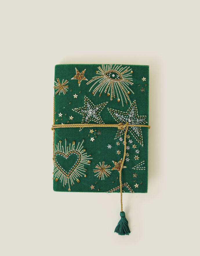 Star Embellished Velvet Notebook | Shop All | Accessorize Global