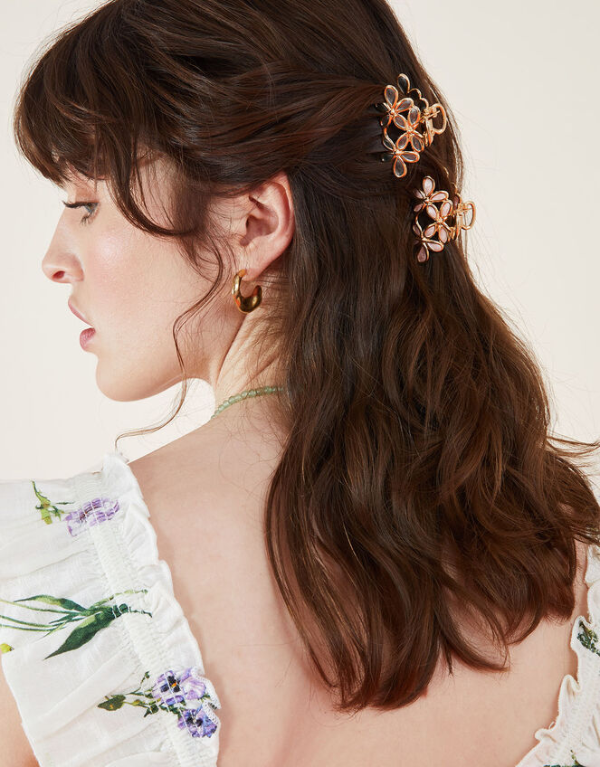 Flower Claw Clips Set of Two | Hair bands & Scrunchies | Accessorize UK