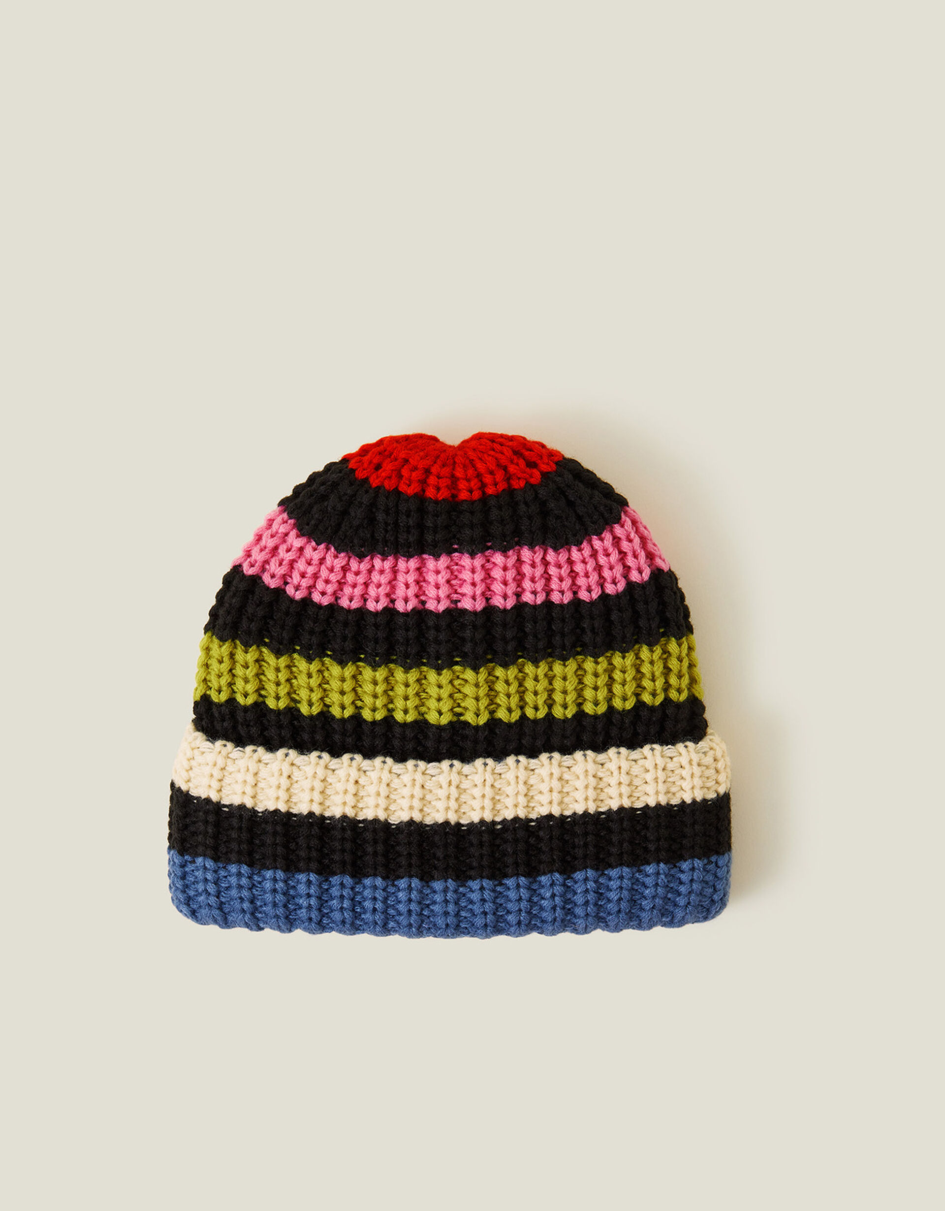 Colourful Stripe Knit Beanie Hat | Hats | Accessorize Global