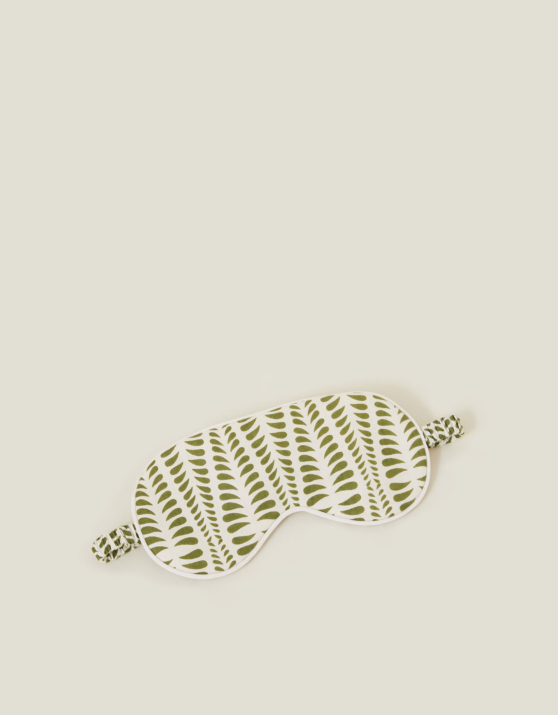 Leafy Block Print Eye Mask | Purses & Cardholders | Accessorize Global