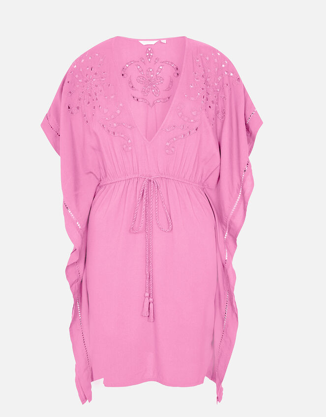 Cutwork Kaftan Pink | Kaftans & Cover Ups | Accessorize UK