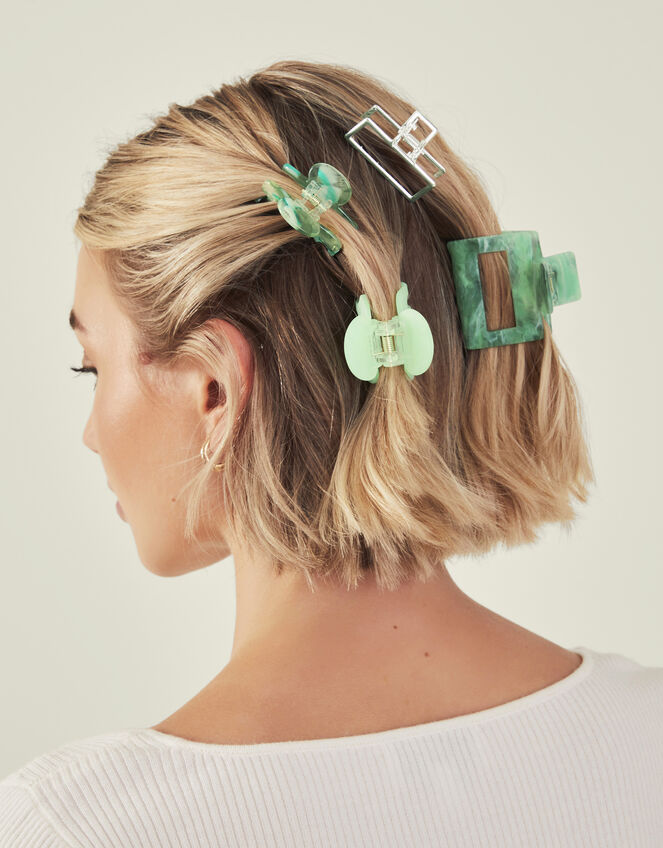 4-Pack Metal Resin Claw Clips | Shop All | Accessorize UK