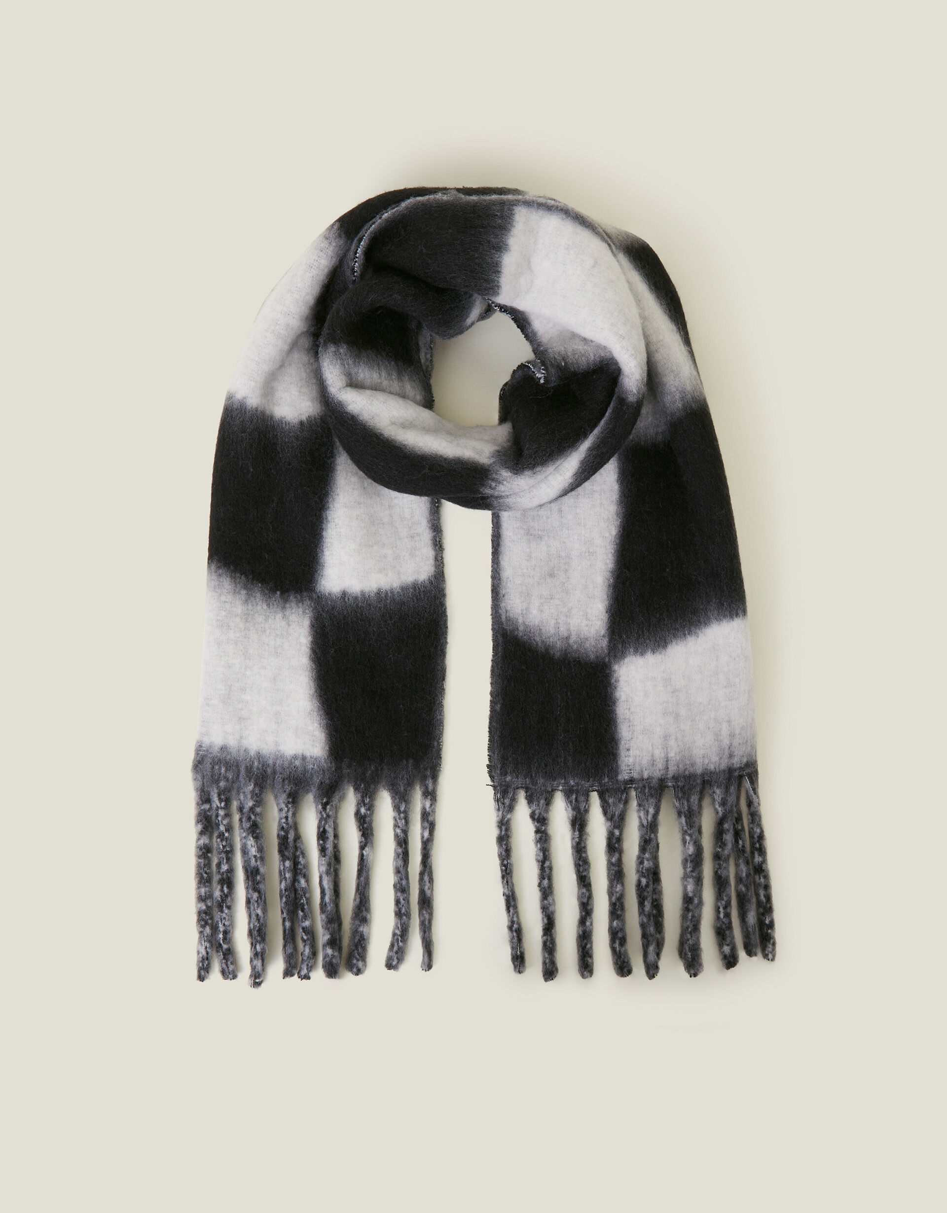 Super Soft Checkerboard Blanket Scarf
