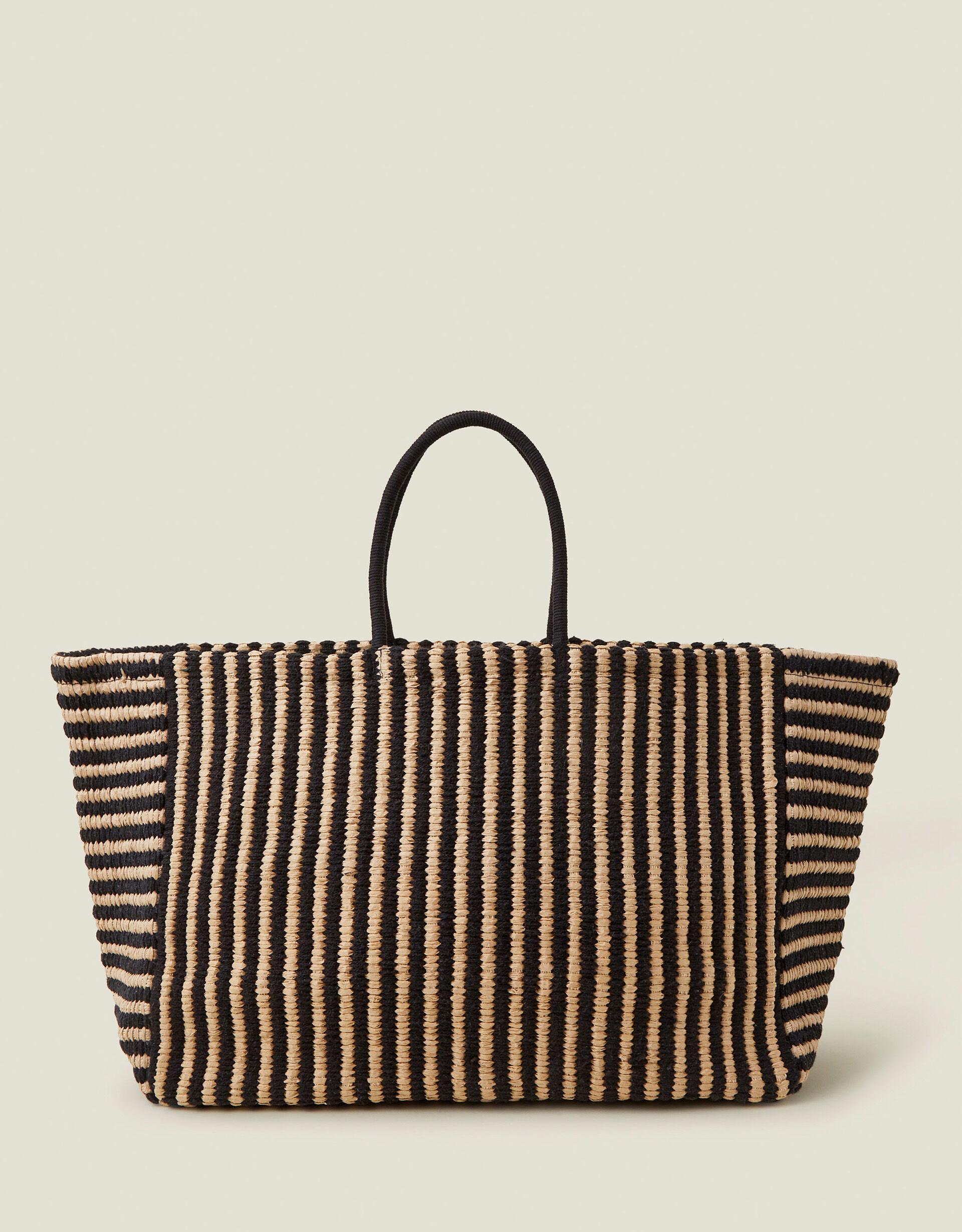 Oversized Stripe Tote Bag | Beach Bags | Accessorize Global