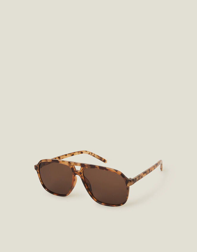 Tortoiseshell Retro Aviator Sunglasses | Sunglasses | Accessorize UK