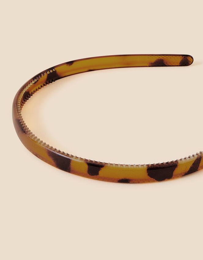 Slim Tortoiseshell Headband | Alice bands | Accessorize UK