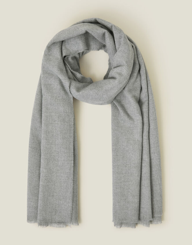 Grace Super-Soft Blanket Scarf Grey | Scarves | Accessorize UK