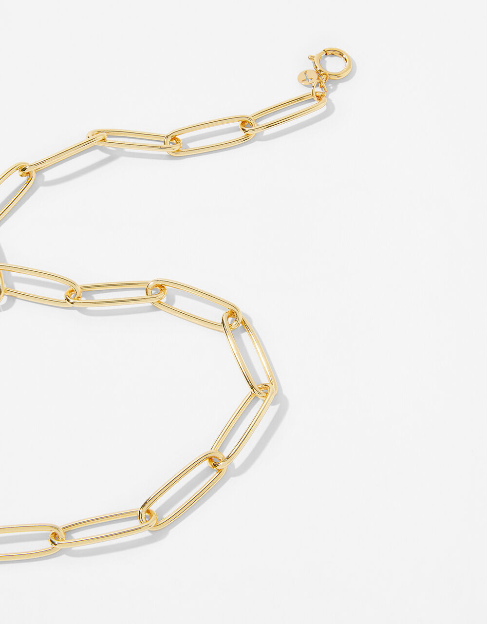 Gold-Plated Long Link Chain Necklace | Z for Accessorize | Accessorize UK