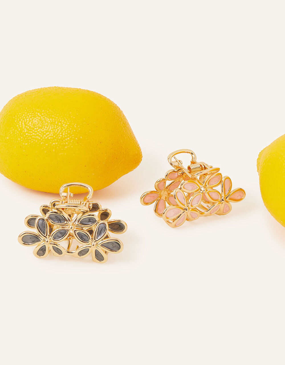 Flower Claw Clips Set of Two | Hair bands & Scrunchies | Accessorize UK