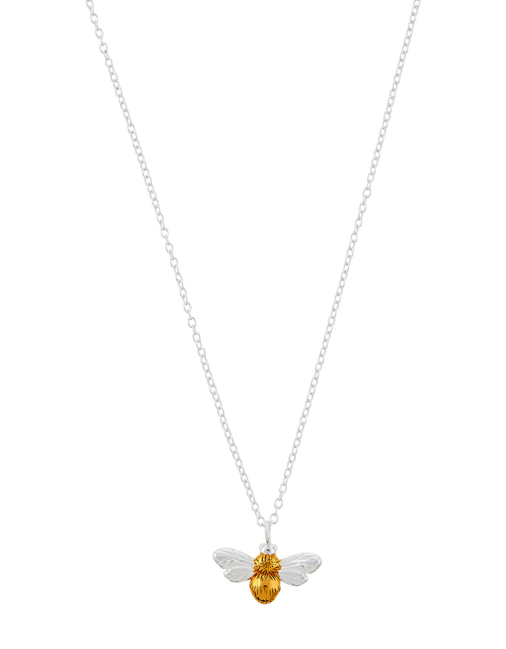 Bee Pendant Necklace | Sterling silver | Accessorize UK