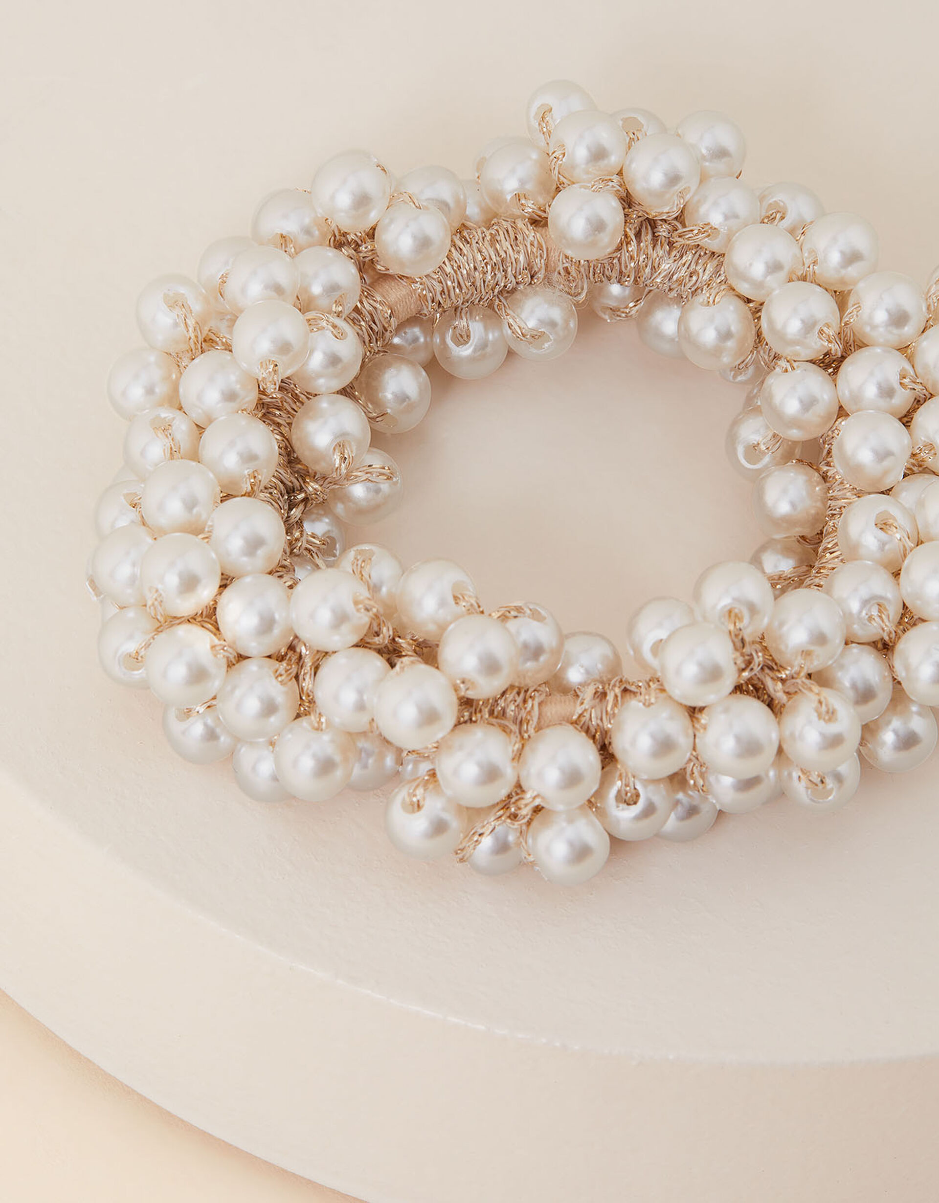 Pretty Pearl Scrunchie | Hair Accessories | Accessorize UK