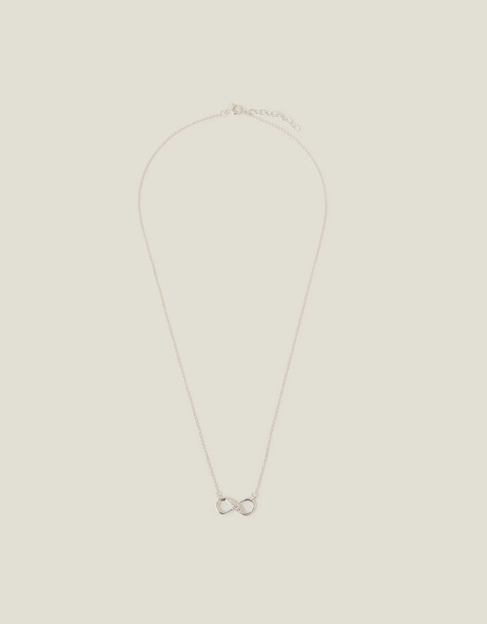 Sterling Silver Infinity Pendant Necklace | Sterling Silver ...